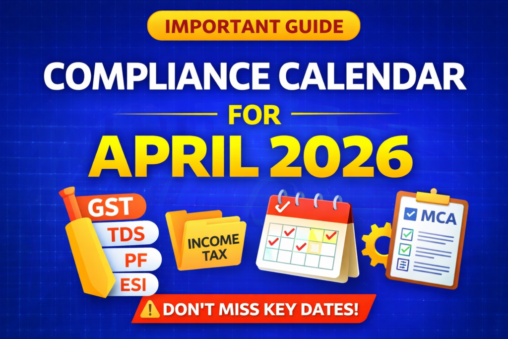 March 2026 List of Compliances - GST, Income Tax, PF & ESI Due Dates ...